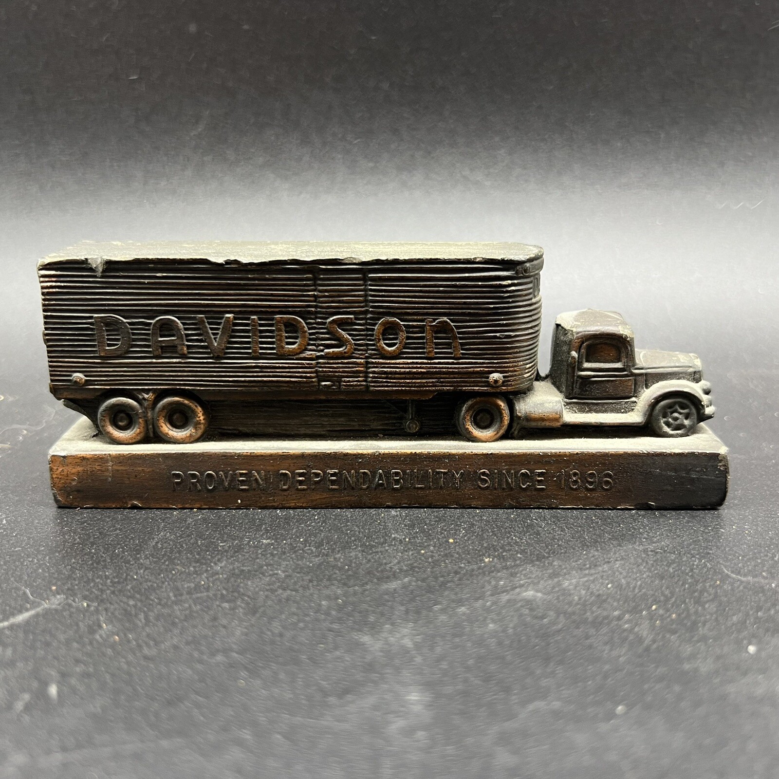 Vintage Advertising Davidson Trucking Motor Freight Moving Since 1896 ...