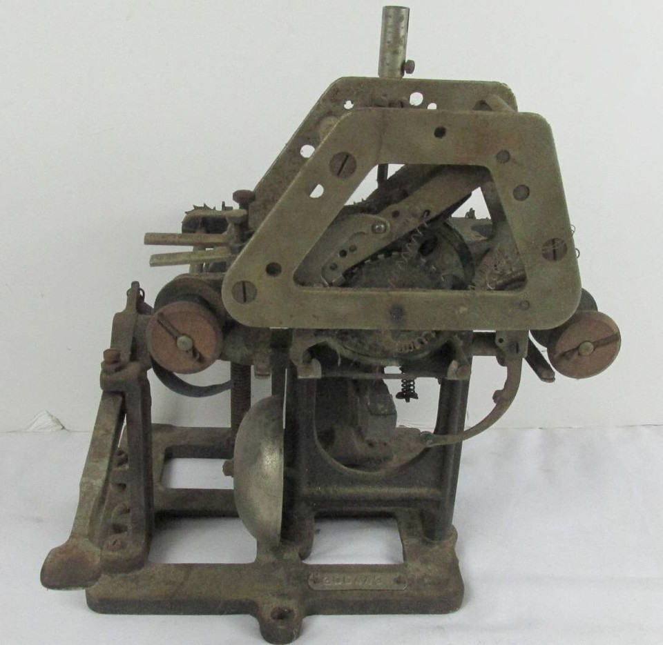 Antique IBM International Time Recorder Time clock time stamp parts | eBay