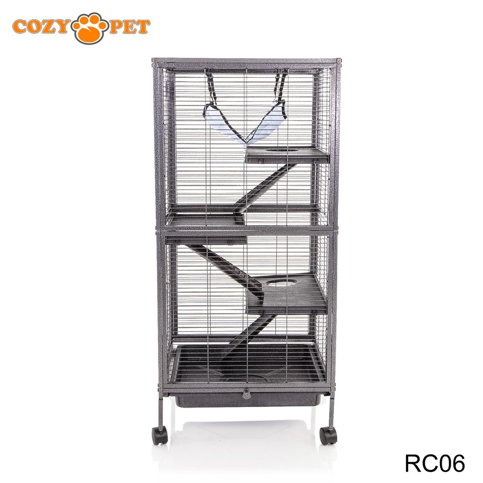 Rodent Cage by Cozy Pet 11mm bars for Rat, Ferret, Chinchilla or Small ...