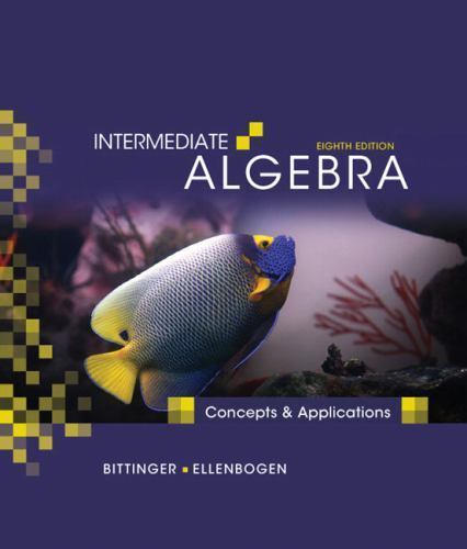 Intermediate Algebra: Concepts and Applications [With CDROM ...
