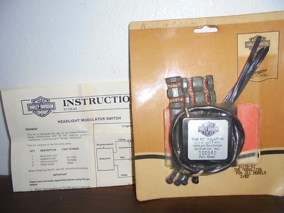 91706-82 headlight modulator kit harley davidson ALL 12 VOLT models | eBay