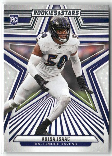 Adisa Isaac RC 2024 Panini Rookies & Stars Baltimore Ravens #101 | eBay