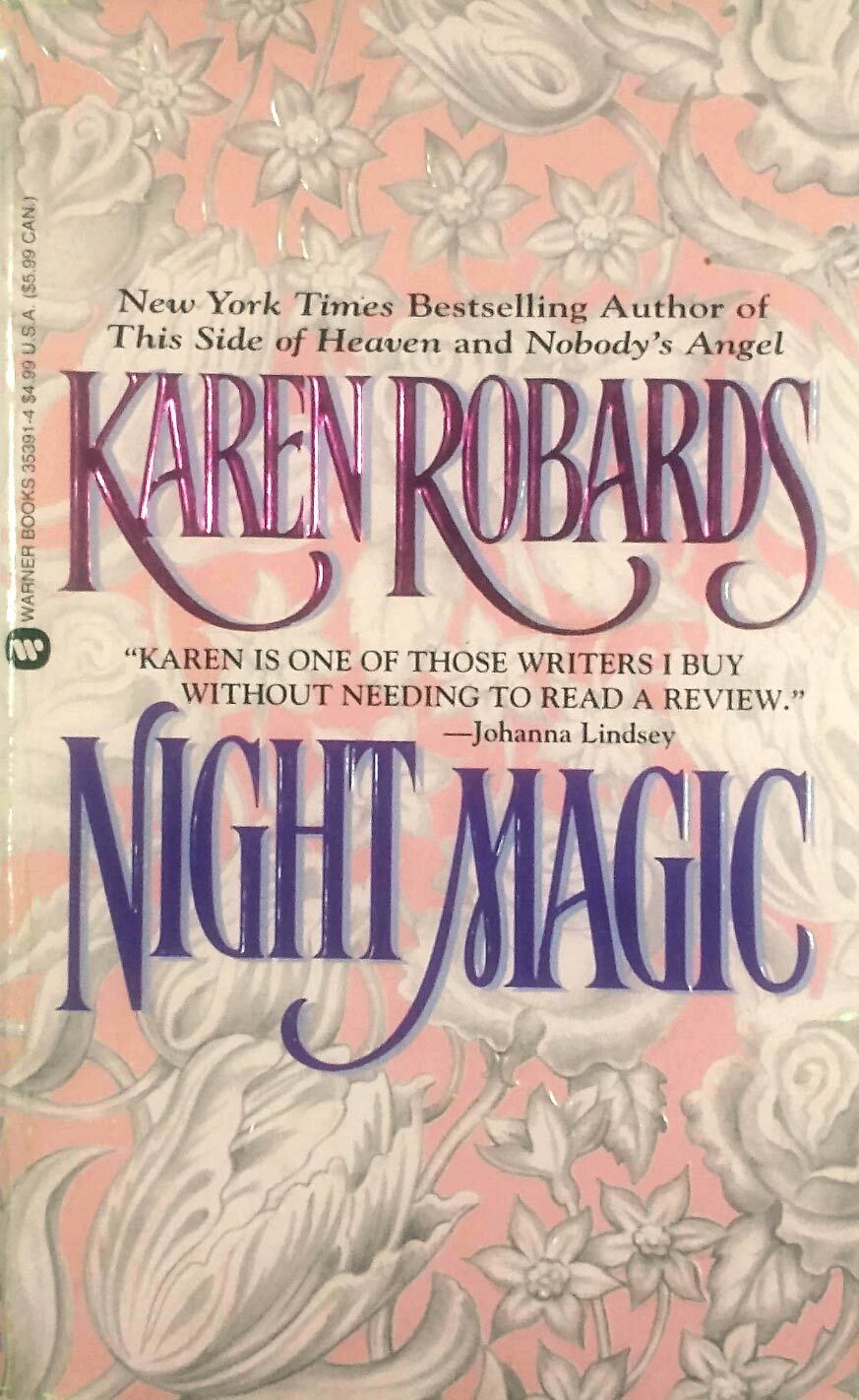 Night Magic by Karen Robards / 1993 Romantic Suspense Paperback ...