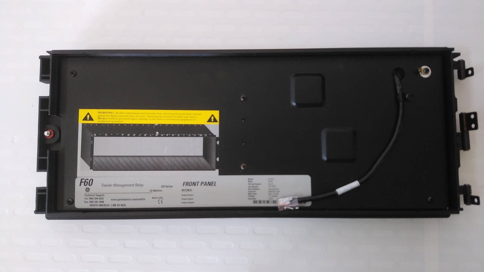 [New Other] GE Multilin / F6P3KH / Front Panel, F60 Feeder Management ...