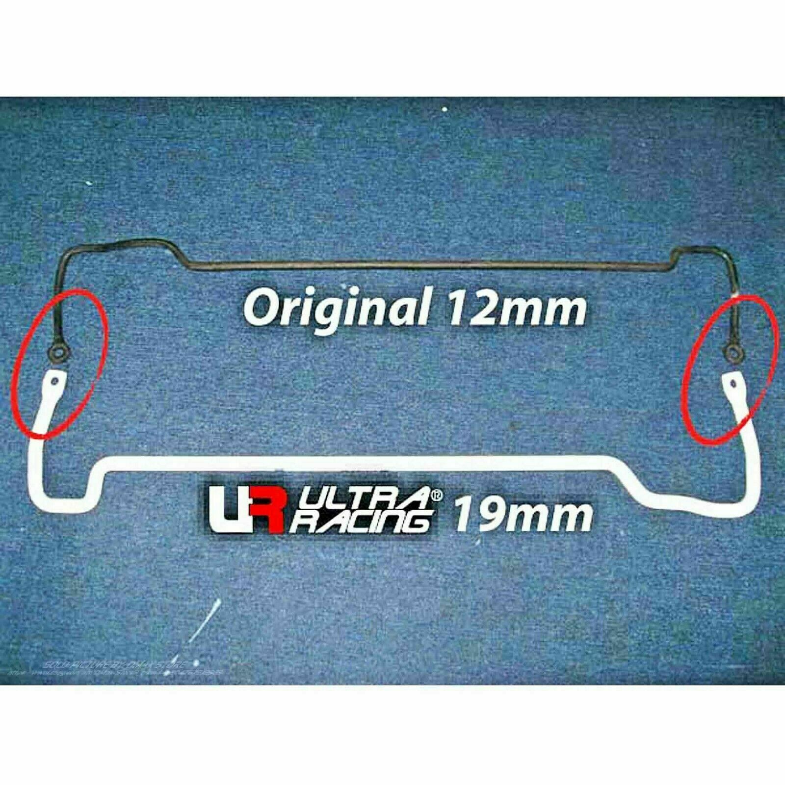 For 2002-2008 Toyota Corolla E120 1.6L 1.8L Ultra Racing 2 Points Room ...