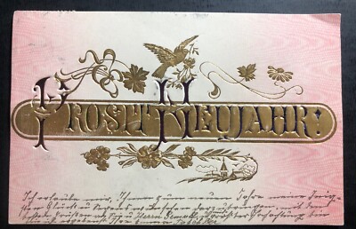 1903 Austria Vintage Picture Postcard Cover To Innichen New Year | eBay