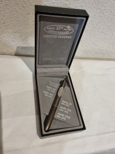 rare FISHER SPACE PEN APOLLO XI 25th anniversary Edition Limitée USA ...