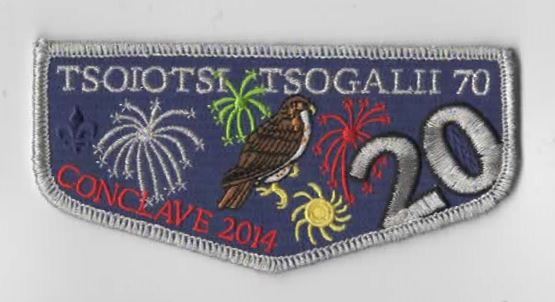 2014 Tsoiotsi Tsogalii Lodge 70 Flap Conclave Old North State Council ...