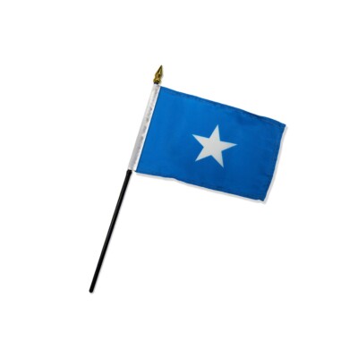 1 Dozen Somalia Stick Flag 4x6in Handheld Somalian Flag | eBay