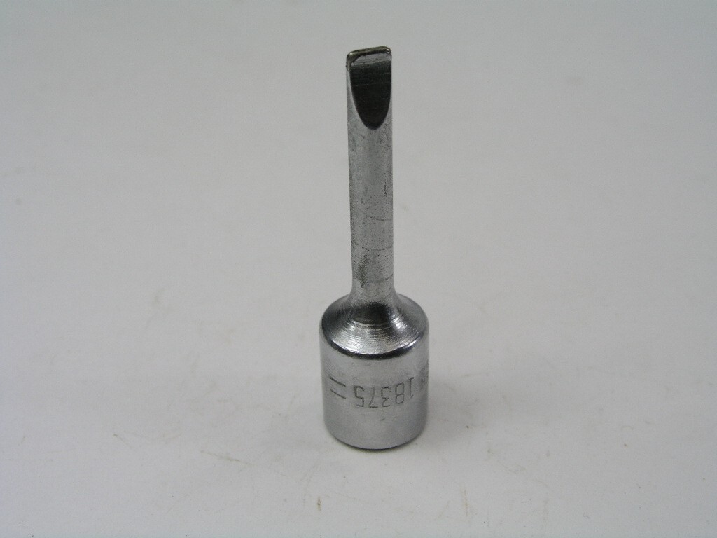 1/4" Standard Flat Screwdriver Bit, 3/8" Drive, Thorsen USA 18375 | eBay