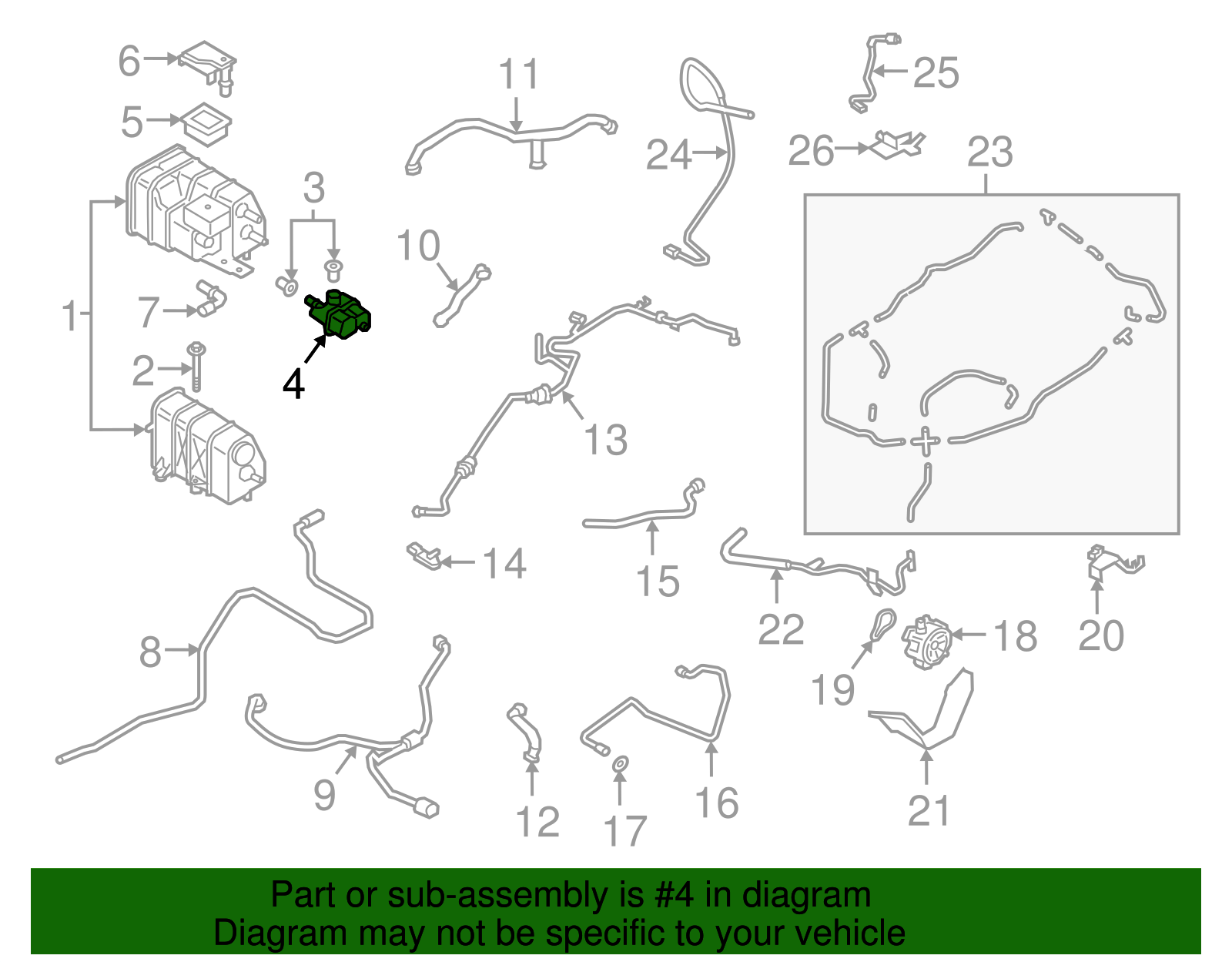 Genuine PORSCHE 718 Boxster Cayman Diagnosis Pump For Fuel System ...