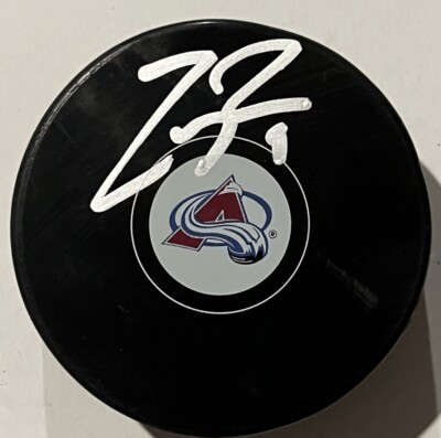 Zach Parise Autographed Signed Colorado Avalanche Logo Puck | eBay ...