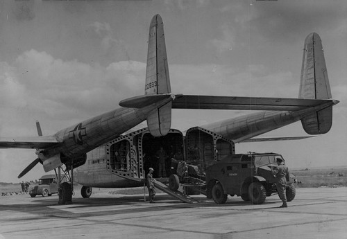 1946 Fairchild Packet C82 Model Aircraft Press Photo | eBay