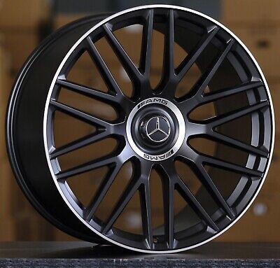 19" SL Style Wheels Multi Spoke Wheels Fits Mercedes C300 C350 E350 ...