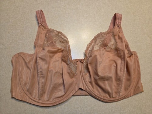 Sculptresse Panache Karis Bra UK 46FF US 46H Pink Unlined Underwire | eBay