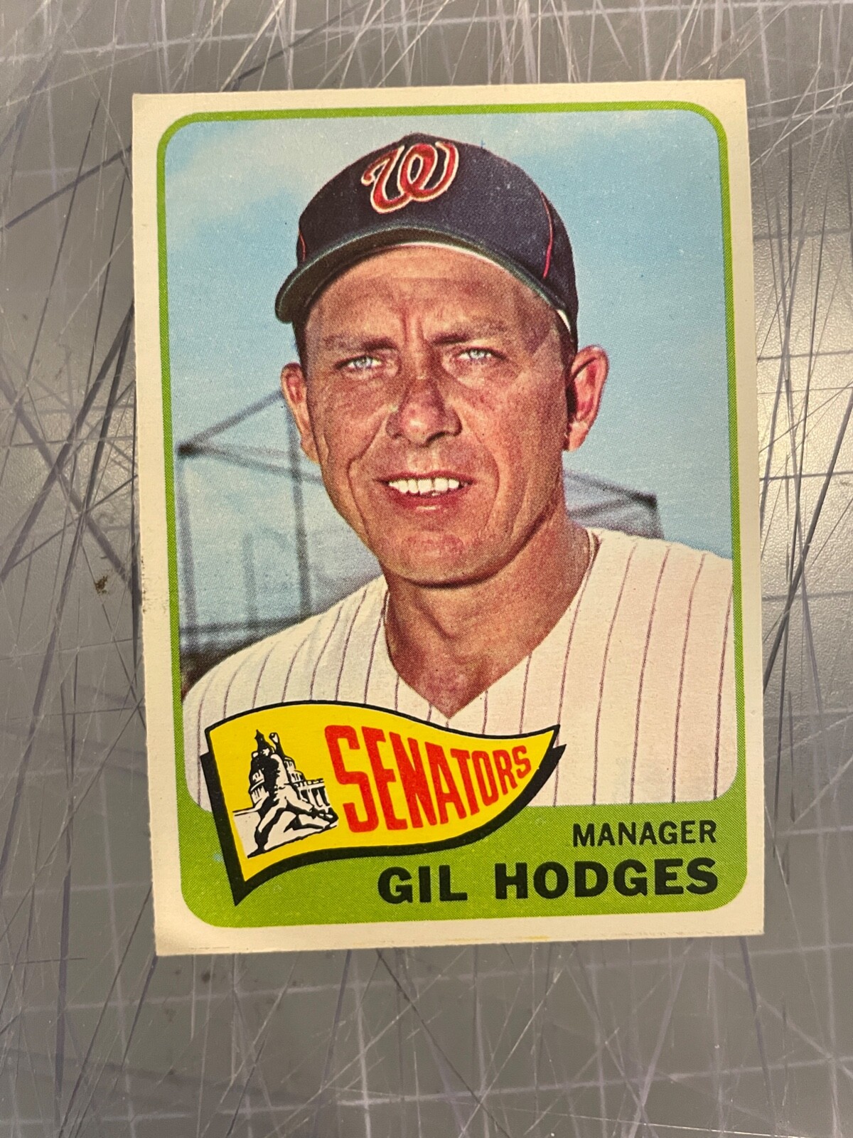1965 TOPPS #99 GIL HODGES W3ASHINGTON SENATORS BASEBALL CARD NM/MT | eBay