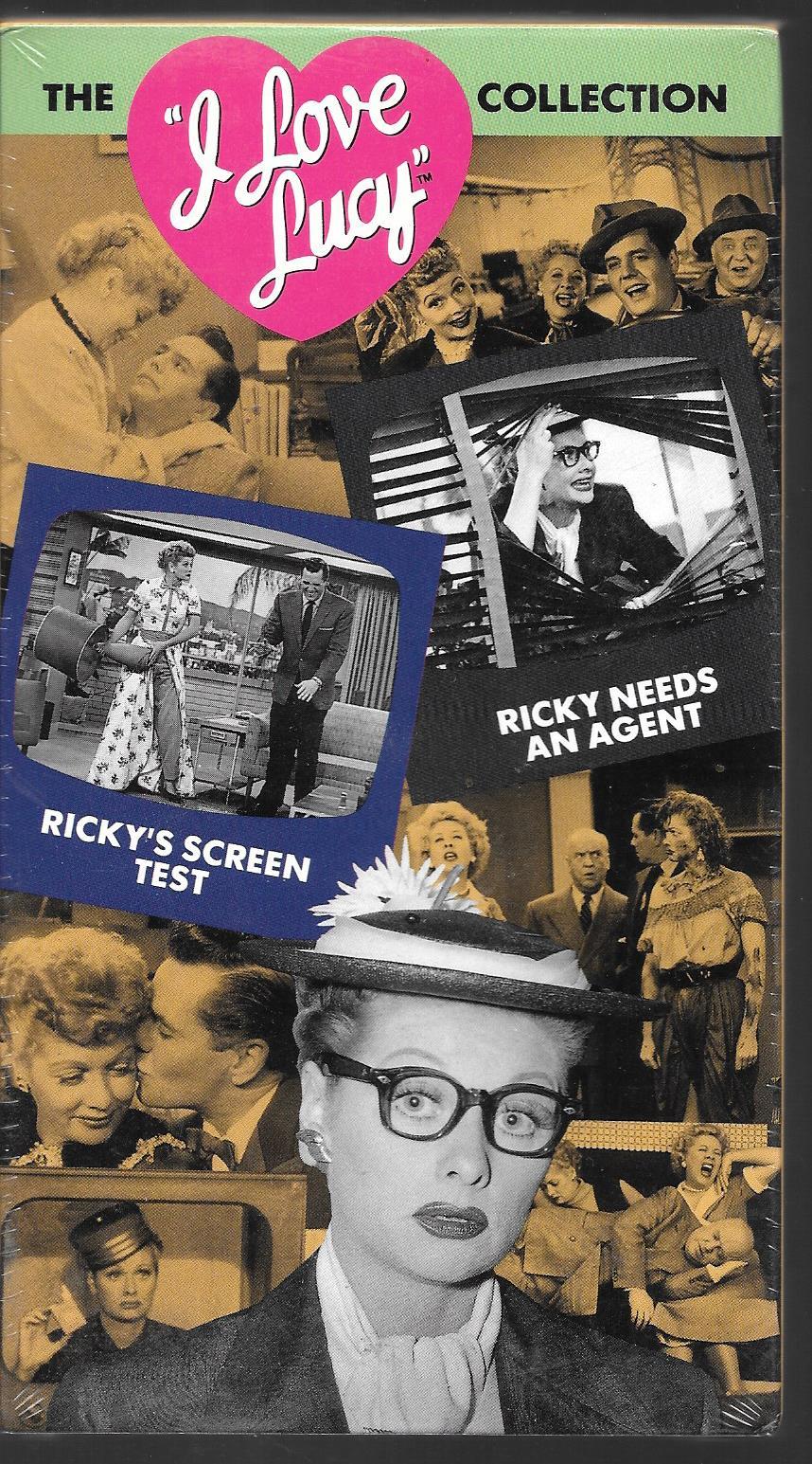 NEW CBS FOX I Love Lucy, Ricky's Screen Test, Ricky Needs an Agent, VHS ...