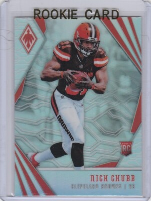 NICK CHUBB ROOKIE CARD Cleveland Browns 2018 Phoenix Football RC | eBay