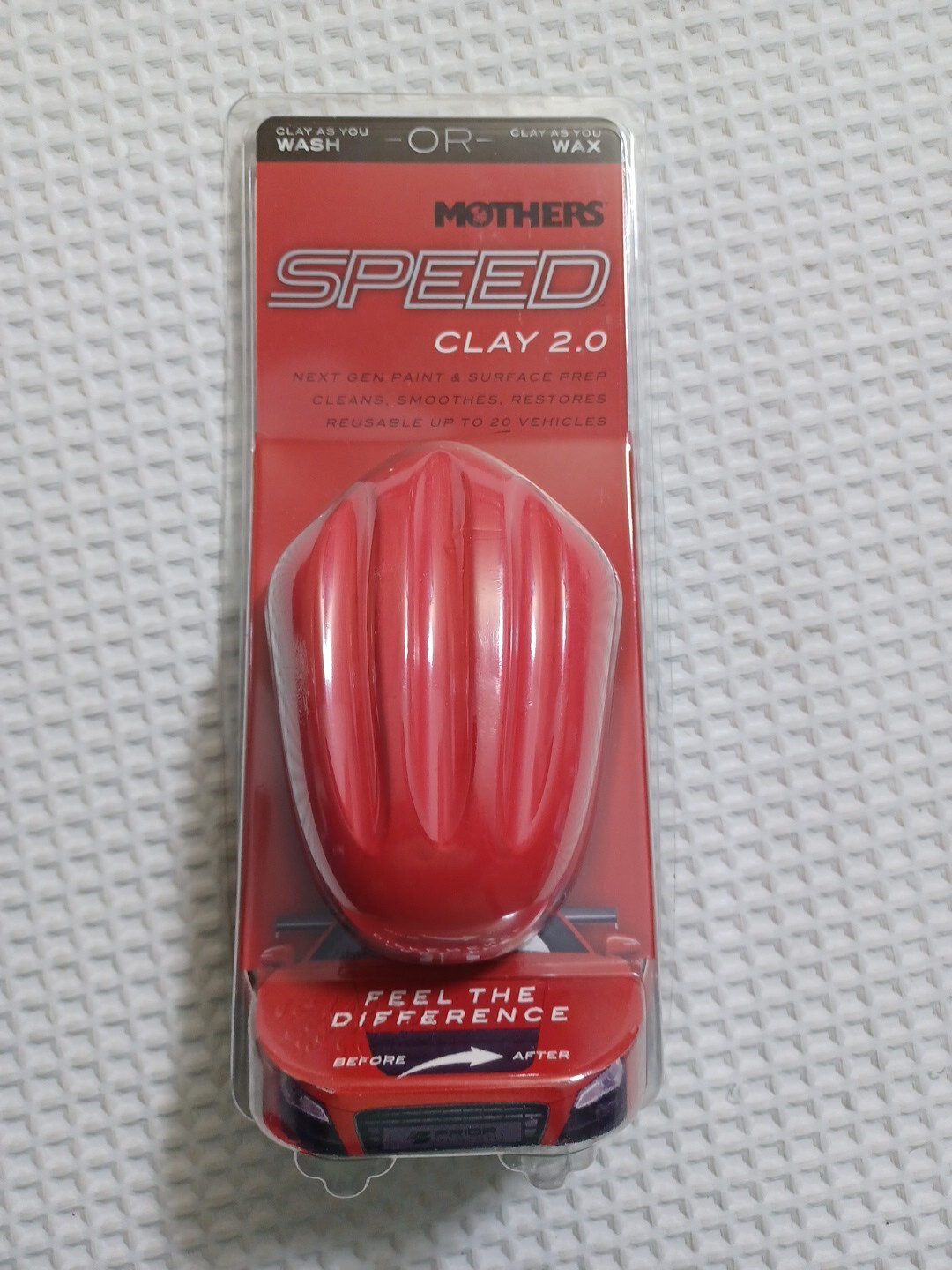 MOTHERS SPEED CLAY 2.0 Automotive Paint Cleaner Surface Prep Tool ...