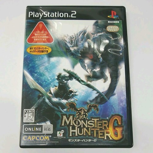 Monster Hunter G [PS2] CAPCON Used Japan free shipping!! [SLPM65869 ...