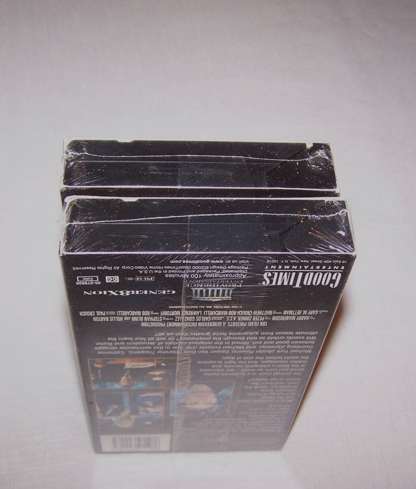 The Omega Code (VHS, 2000) & Megiddo: The Omega Code 2 (VHS, 2002) New ...