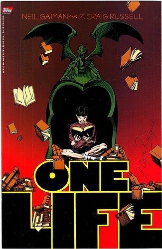 ELRIC ONE LIFE #0 NM Signed P Craig Russell 1996 Topps Neil (Sandman ...