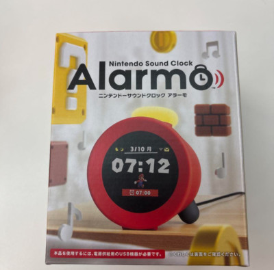 Nintendo Sound Clock Alarmo Limited Nintendo store Japan New 2024 | eBay