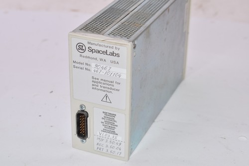 SpaceLabs Inc, Model: 90467, Serial No. 467-101104, Patient Monitor ...