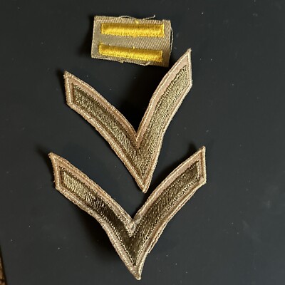 Vintage Miltary Chevron Patches WW2? | eBay