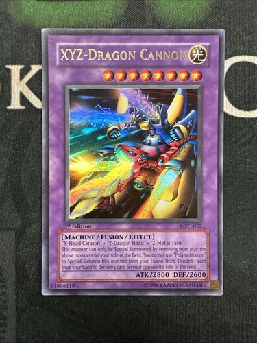 XYZ-Dragon Cannon MFC-052 Ultra Rare 1st Edition Yugioh | eBay