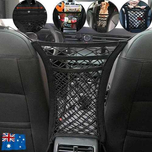 Universal Car Truck Seat Mesh Tidy Storage Net Bag Organizer Holder ...