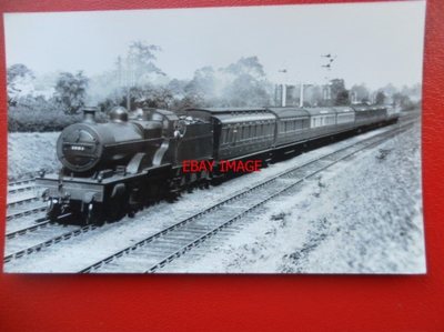 PHOTO LMS EX MIDLAND 4-4-0 COMPOUND LOCO NO 1001 NR NORTHFIELD 1932 ...