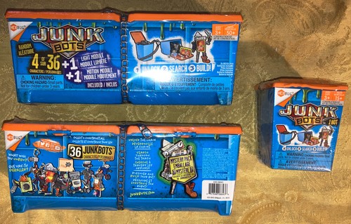 2 Hex Bug Junkbot Large Dumpsters and 1 Hex Bug Junkbot Trash Can | eBay
