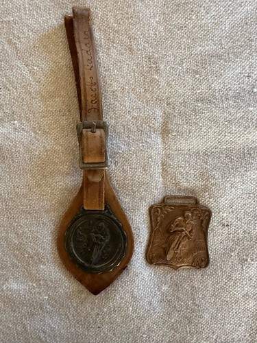 2 Vintage Motorcycle Race Watch Fob Rider Racer Racing | eBay