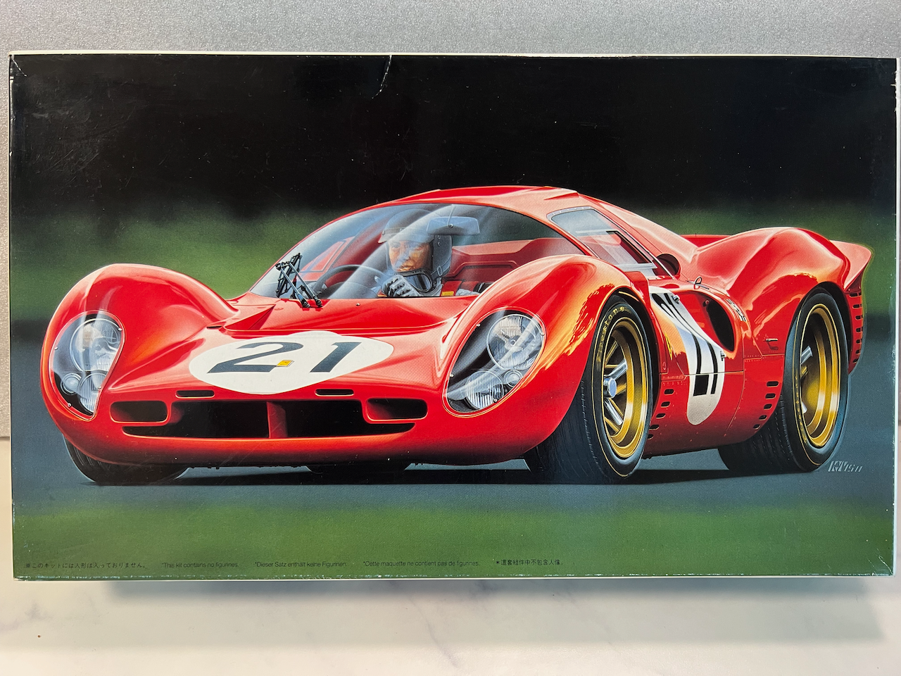 FUJIMI 1/24 Ferrari 330 P4 Berlinetta 1967 LeMans 24 Hours Plastic ...