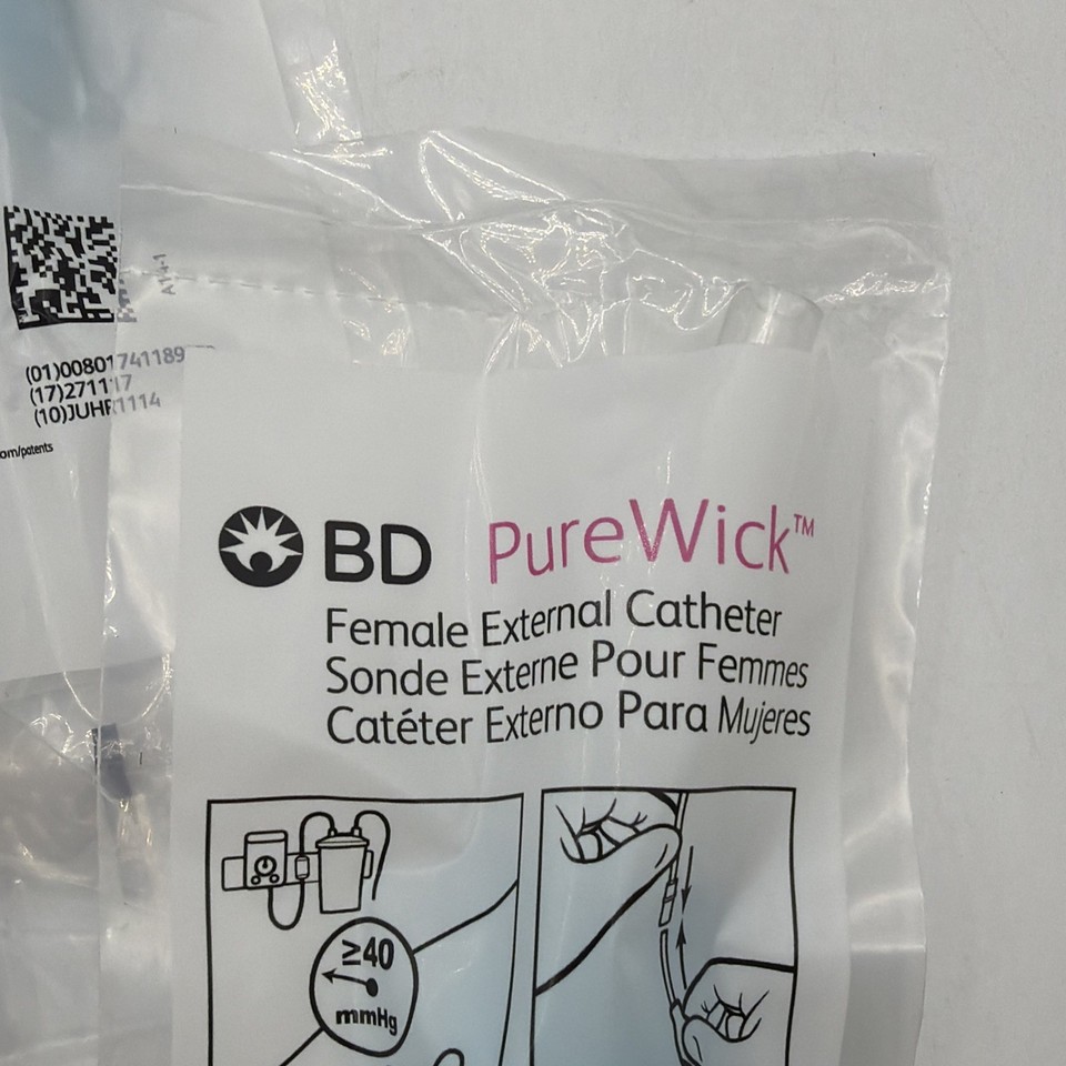 10-PureWick BD Female External Catheters PWFX30 Sealed EXP 11/17/2027 ...