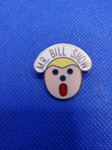 Vintage 1980s “Mr. Bill Show” from Saturday Night Live Enamel Lapel Pin ...