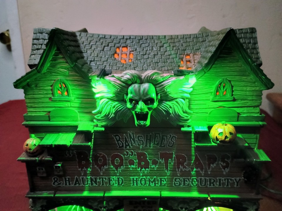 LEMAX 2015 Spooky Town Banshee's Boo-B-Traps Halloween ,Haunted ...