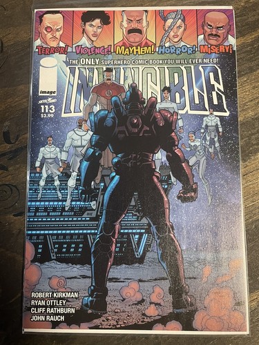 Invincible 113 - 1st App Terra Grayson (Image Comics - 2014) AMAZON ...