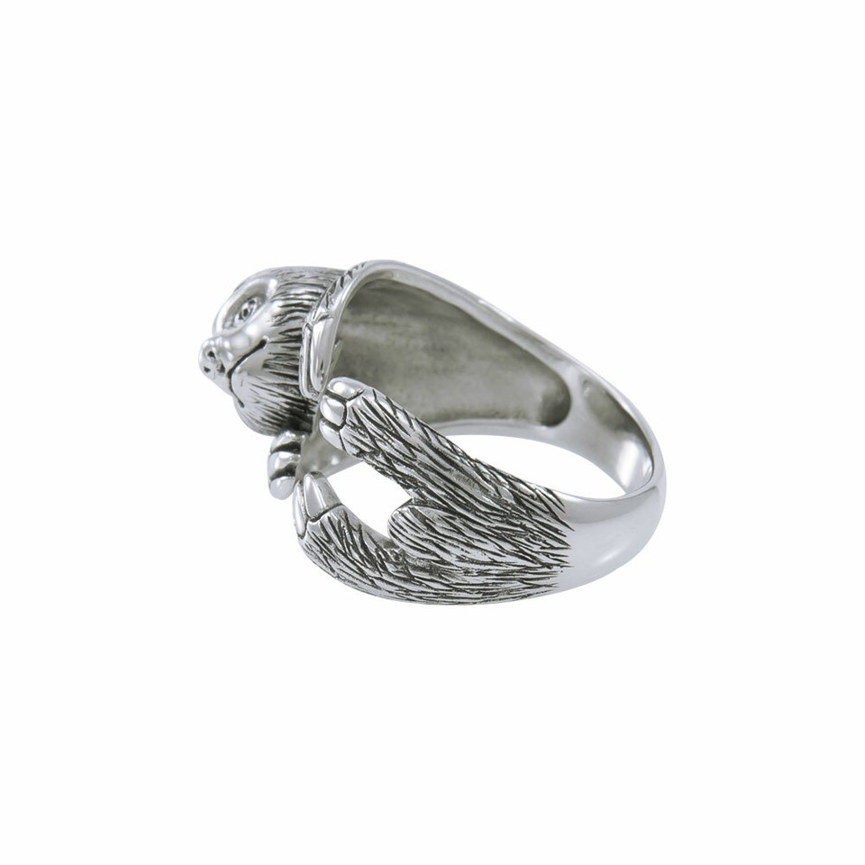 Sloth Wrap 925 Sterling Silver Fine Animal Totem Spirit Wildlife Nature ...