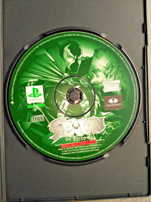 Spawn The Eternal CD only PAL works English todd mcfarlane PS1 ...