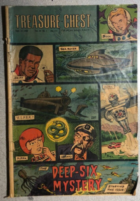 TREASURE CHEST COMICS volume 24 #1 (1968) F/G | eBay
