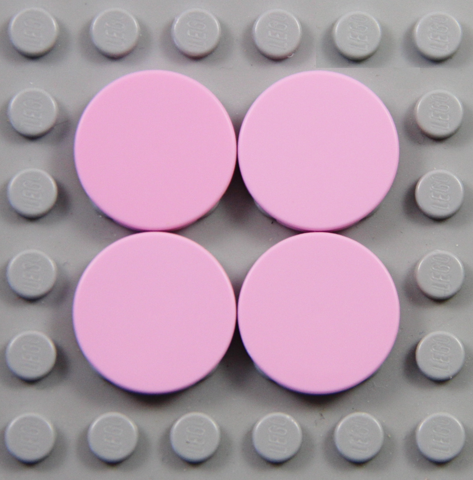 LEGO - 2x2 Round Tiles - PICK YOUR COLORS - Smooth Finishing Plate Flat ...