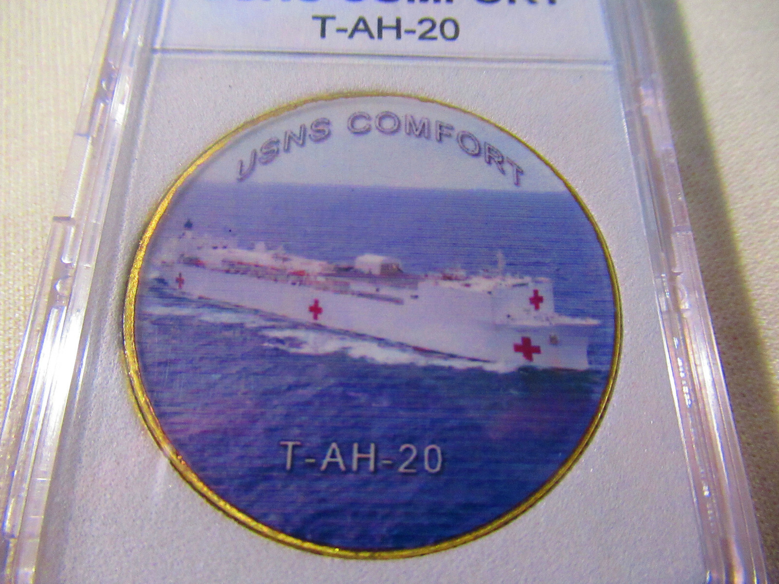 US NAVY - USNS COMFORT / T-AH-20 Challenge Coin | eBay
