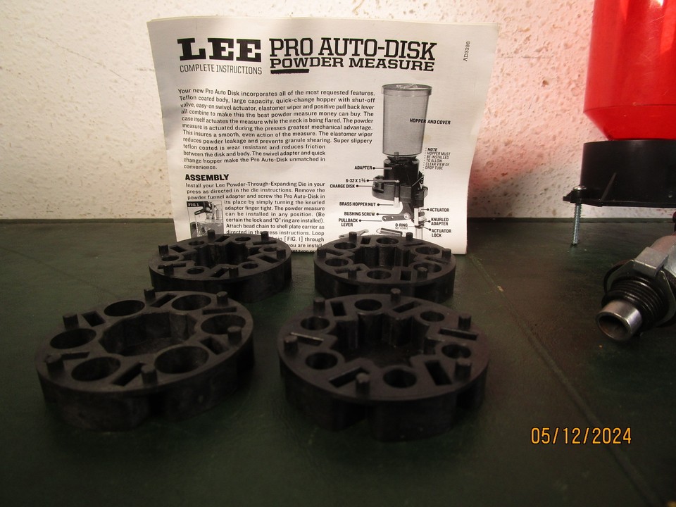 Lee Pro Auto Disk Powder Measure | eBay