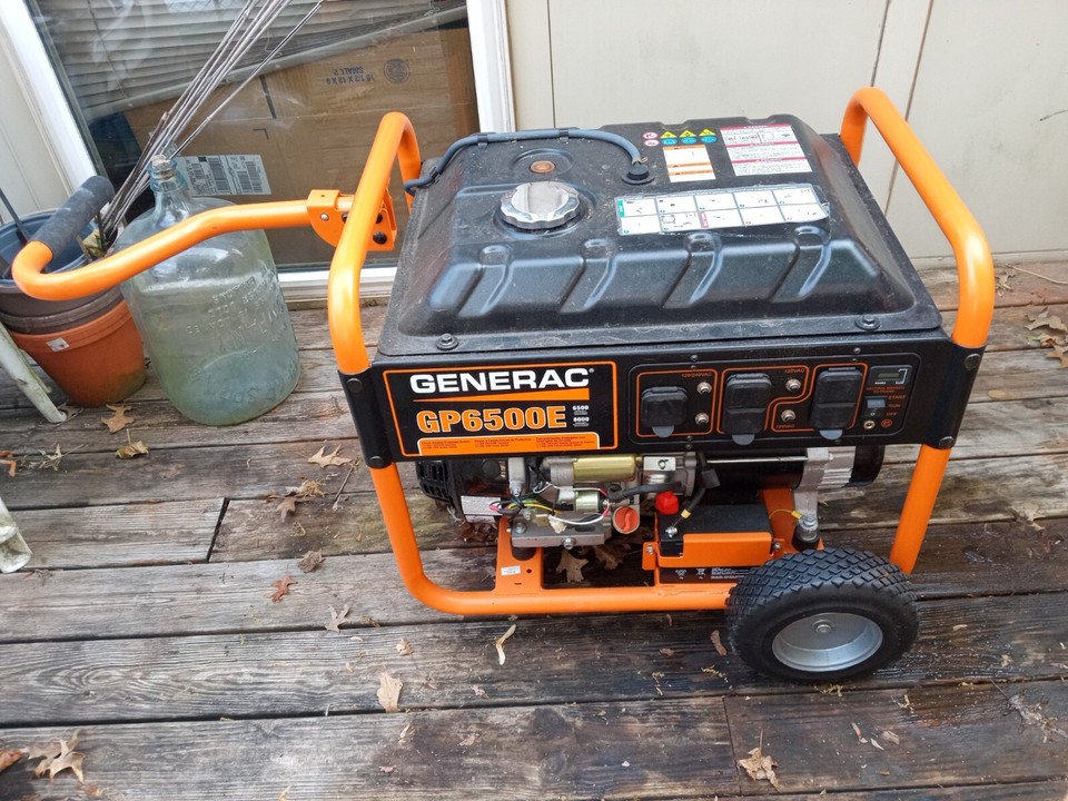 Generac GP6500 Portable Generator 6500 Watt (Local Pick Up Only Zip ...