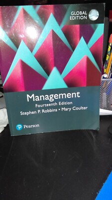 MANAGEMENT GLOBAL EDITION BY STEPHEN P. ROBBINS | eBay