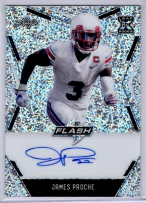 2020 LEAF FLASH JAMES PROCHE NFL ROOKIE RC AUTO #BAJP1 | eBay