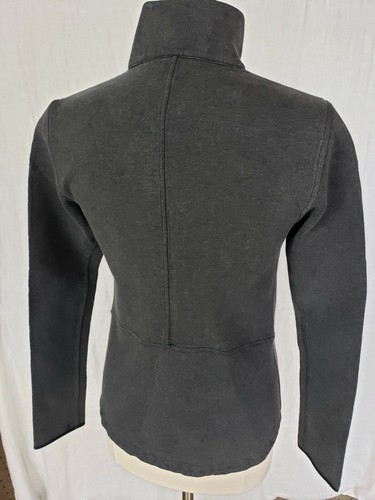 EUC Lululemon Insculpt Jacket Full Zip Womens Size 8 Heathered Black ...