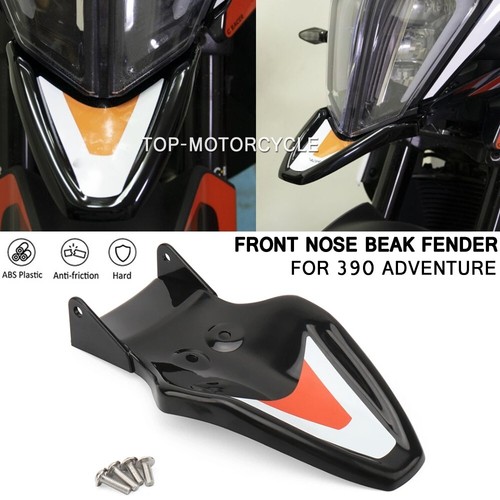 For 390 Adventure Motorcycle Front Fender Beak Nose Extension Cowls ...